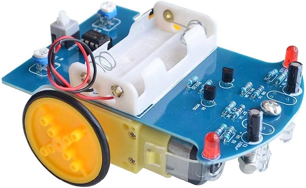 KS5044 | D2-1 Intelligent Tracking Smart Car Robot Electronic DIY Kits ...